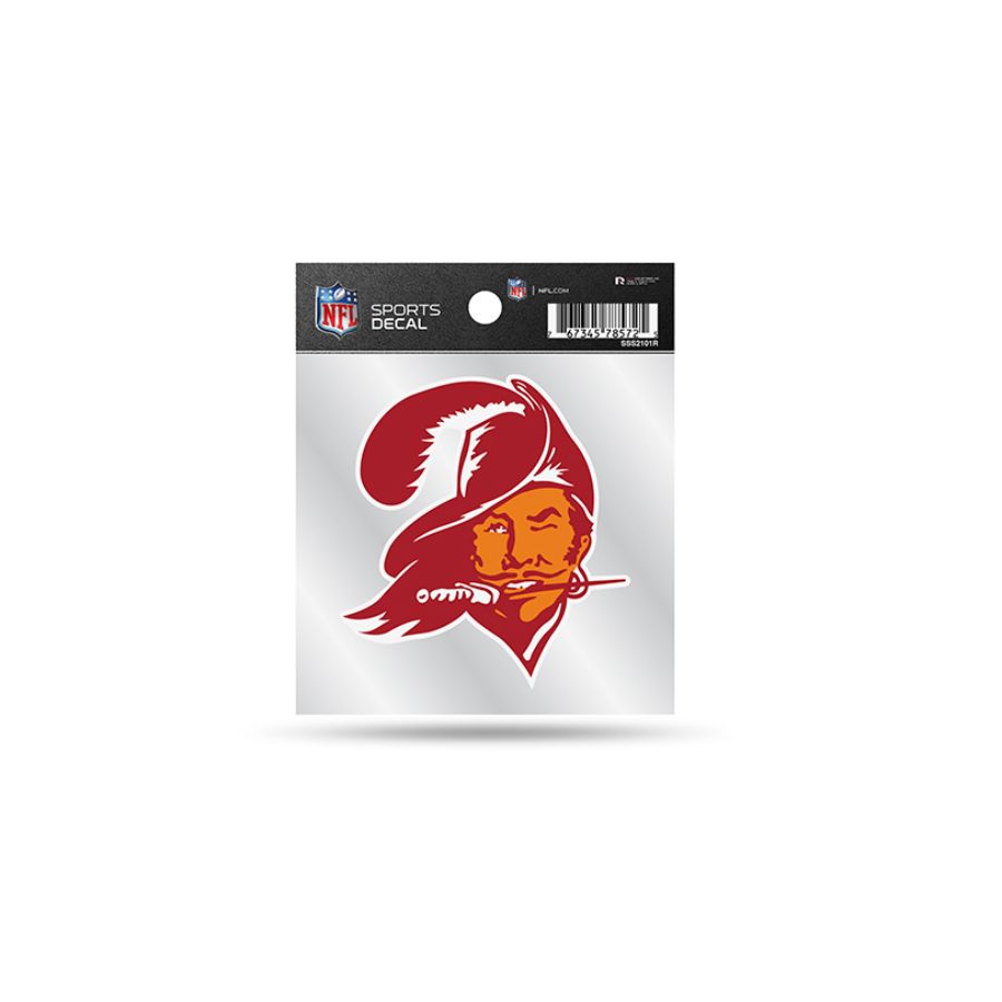 Tampa Bay Buccaneers Retro - 4x4 Vinyl Sticker at Sticker Shoppe