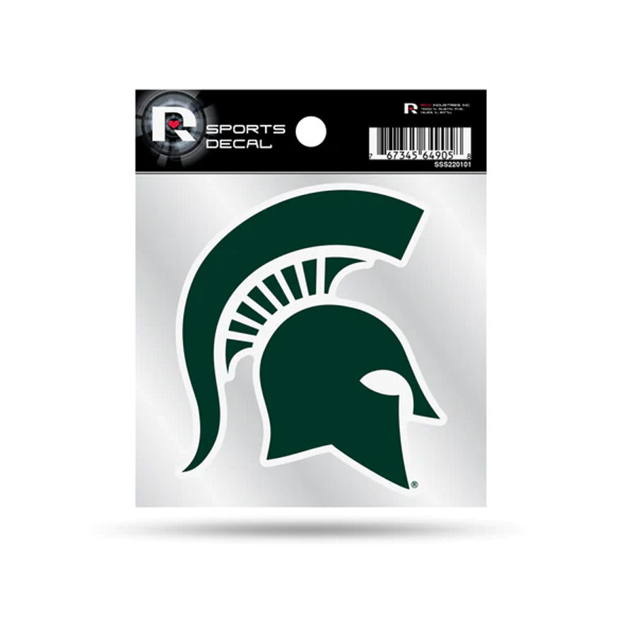 Michigan State University Spartans - 4x4 Vinyl Sticker at Sticker Shoppe