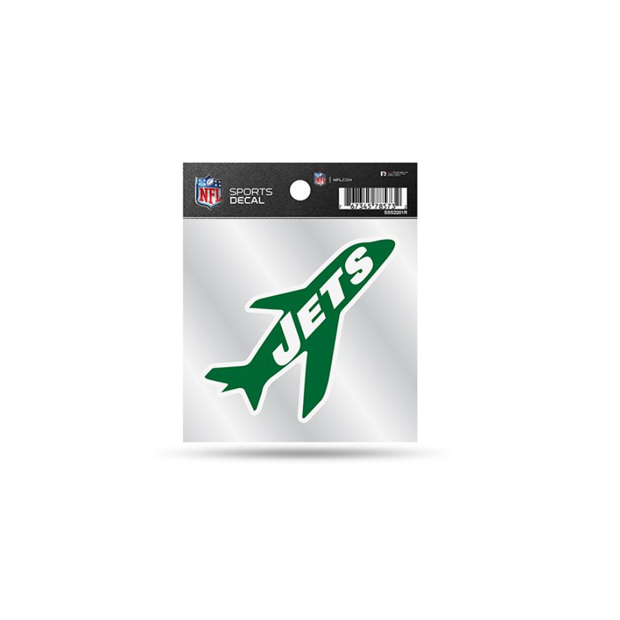 New York Jets Retro - 4x4 Vinyl Sticker at Sticker Shoppe