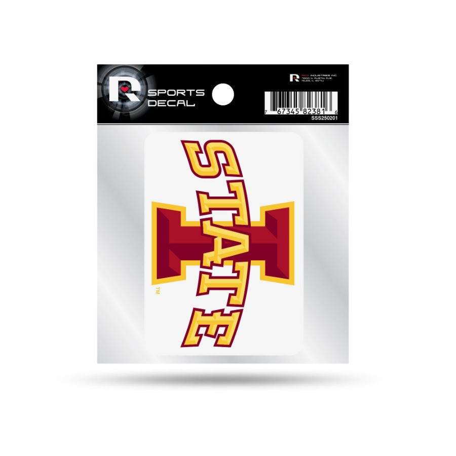 Iowa State University Cyclones - 4x4 Vinyl Sticker at Sticker Shoppe