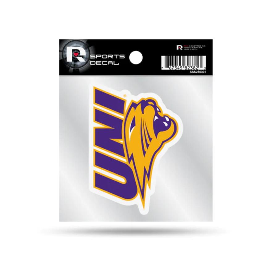 Northern Iowa University Panthers - 4x4 Vinyl Sticker at Sticker Shoppe