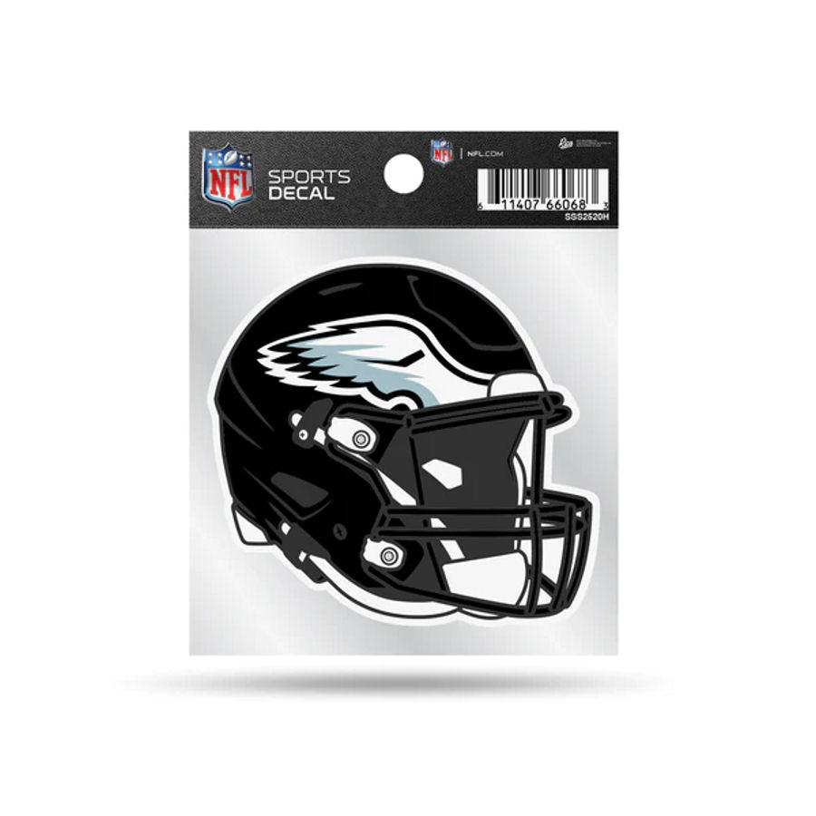 Philadelphia Eagles Helmet - 4x4 Vinyl Sticker at Sticker Shoppe