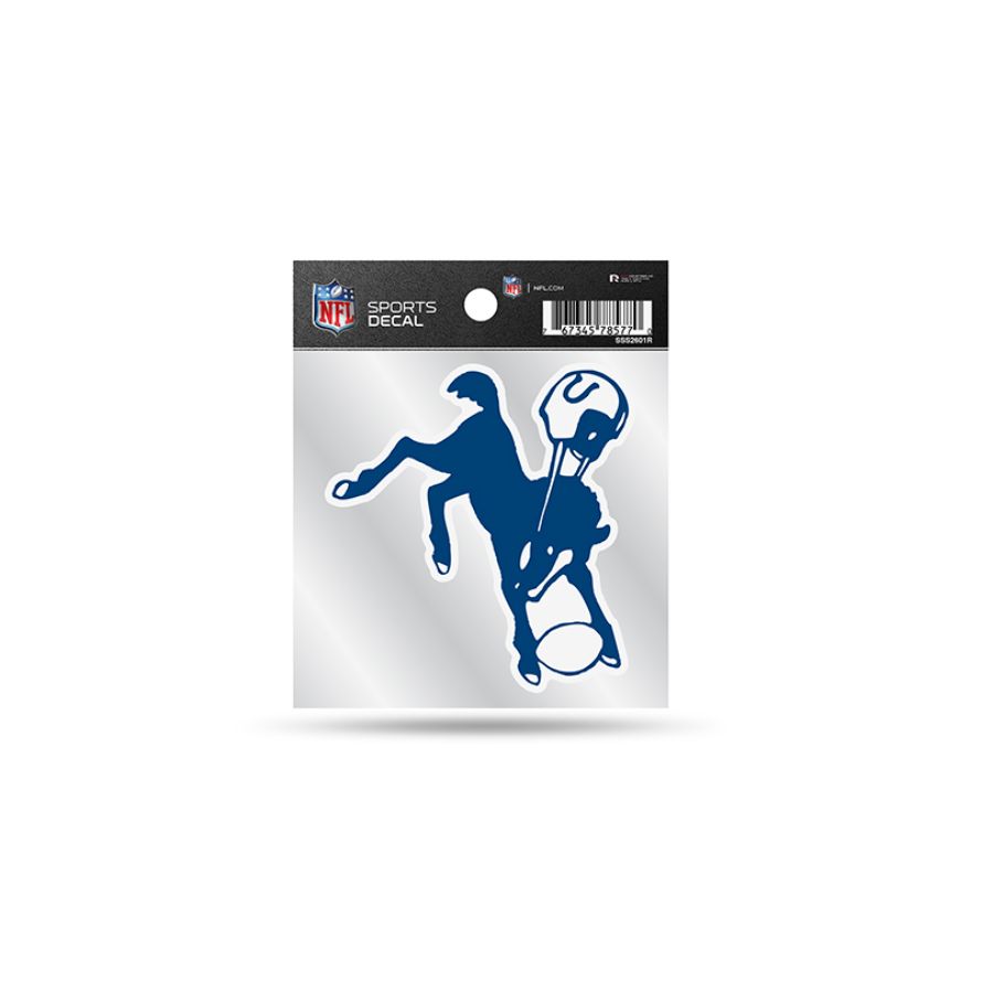 Indianapolis Colts Retro - 4x4 Vinyl Sticker at Sticker Shoppe
