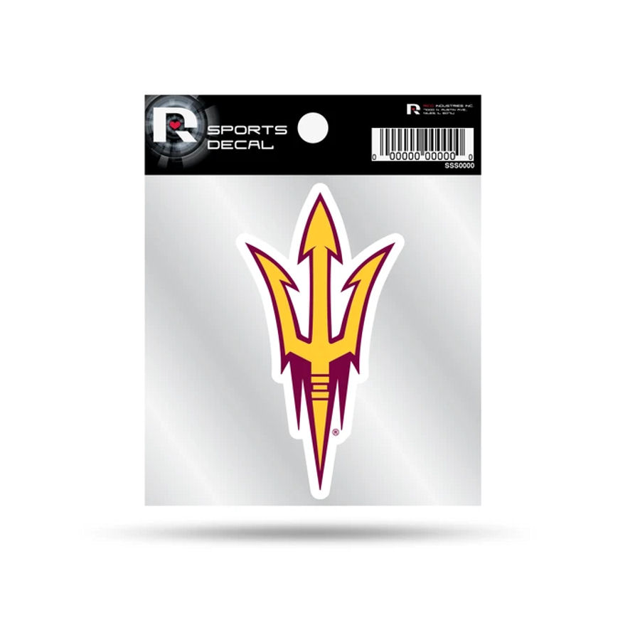 Arizona State University Sun Devils - 4x4 Vinyl Sticker at Sticker Shoppe