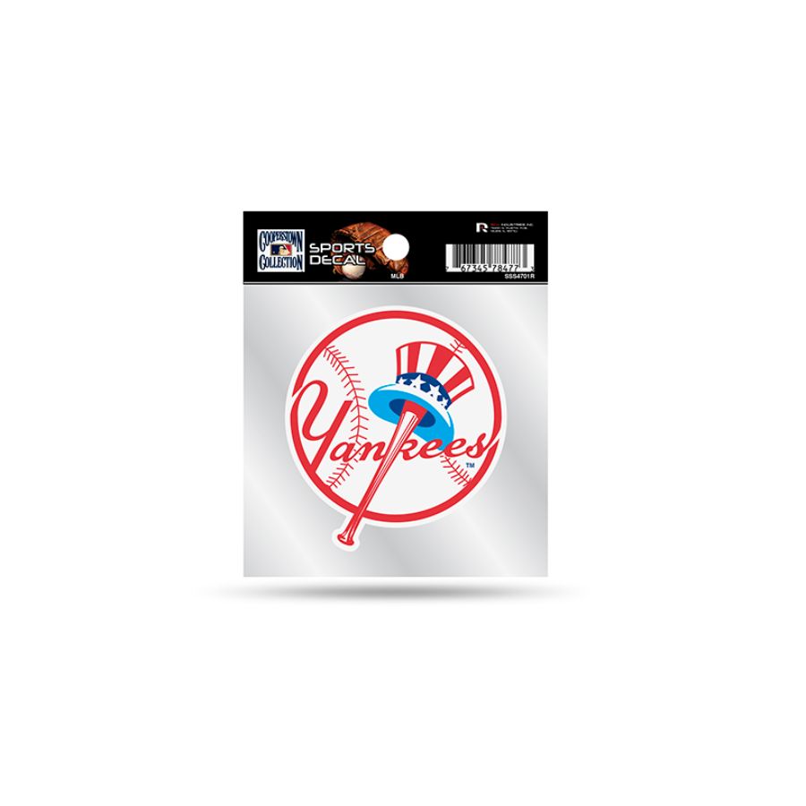 New York Yankees Retro - 4x4 Vinyl Sticker at Sticker Shoppe