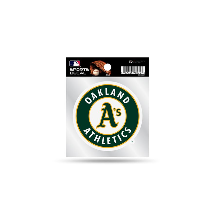 Oakland Athletics A's - 4x4 Vinyl Sticker at Sticker Shoppe