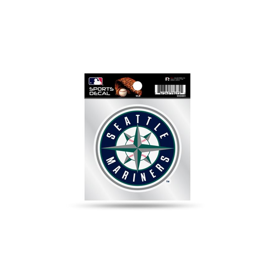 Seattle Mariners - 4x4 Vinyl Sticker at Sticker Shoppe