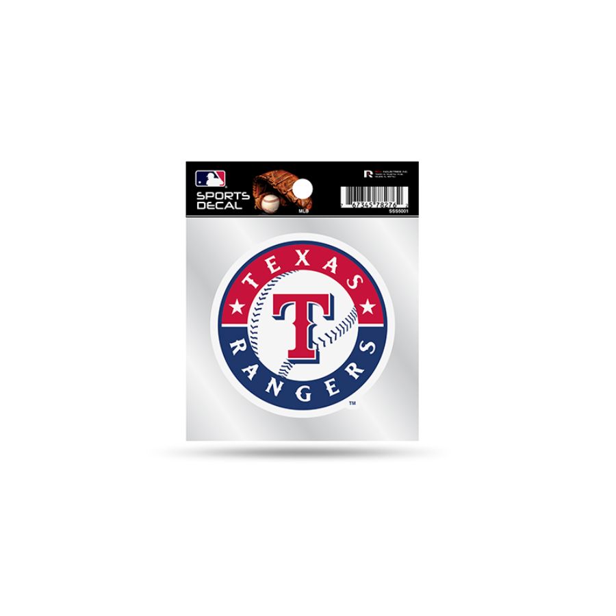 Texas Rangers - 4x4 Vinyl Sticker at Sticker Shoppe