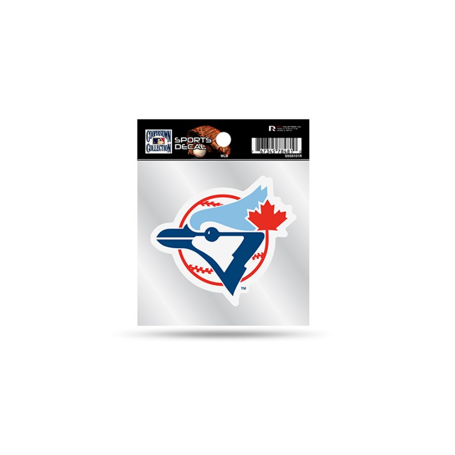 Toronto Blue Jays Retro - 4x4 Vinyl Sticker at Sticker Shoppe
