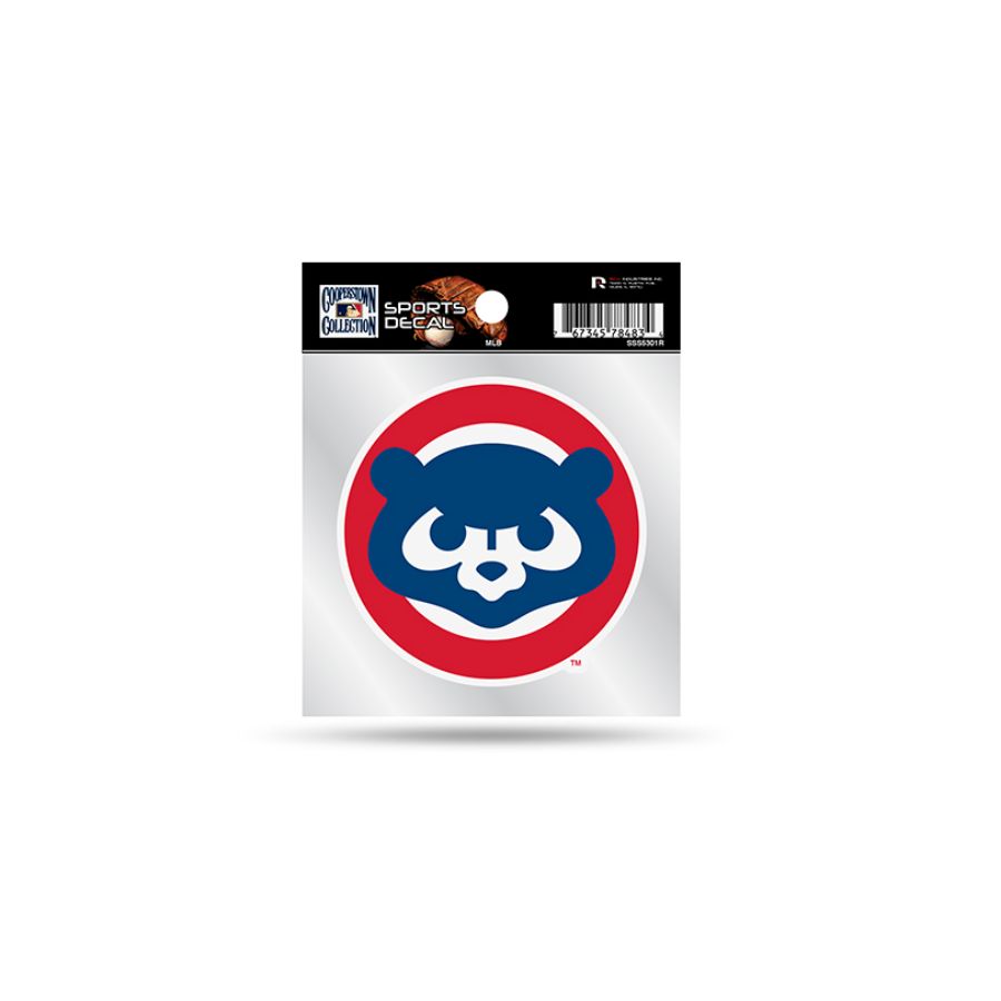 Chicago Cubs Retro - 4x4 Vinyl Sticker at Sticker Shoppe