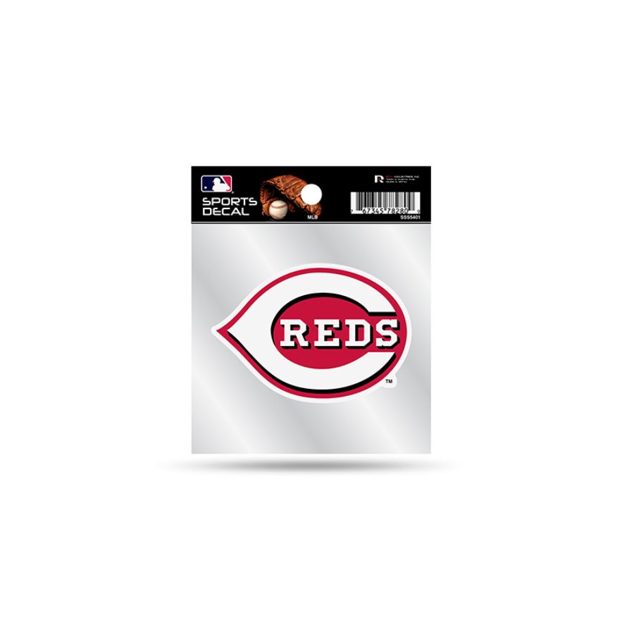 Cincinnati Reds - 4x4 Vinyl Sticker at Sticker Shoppe