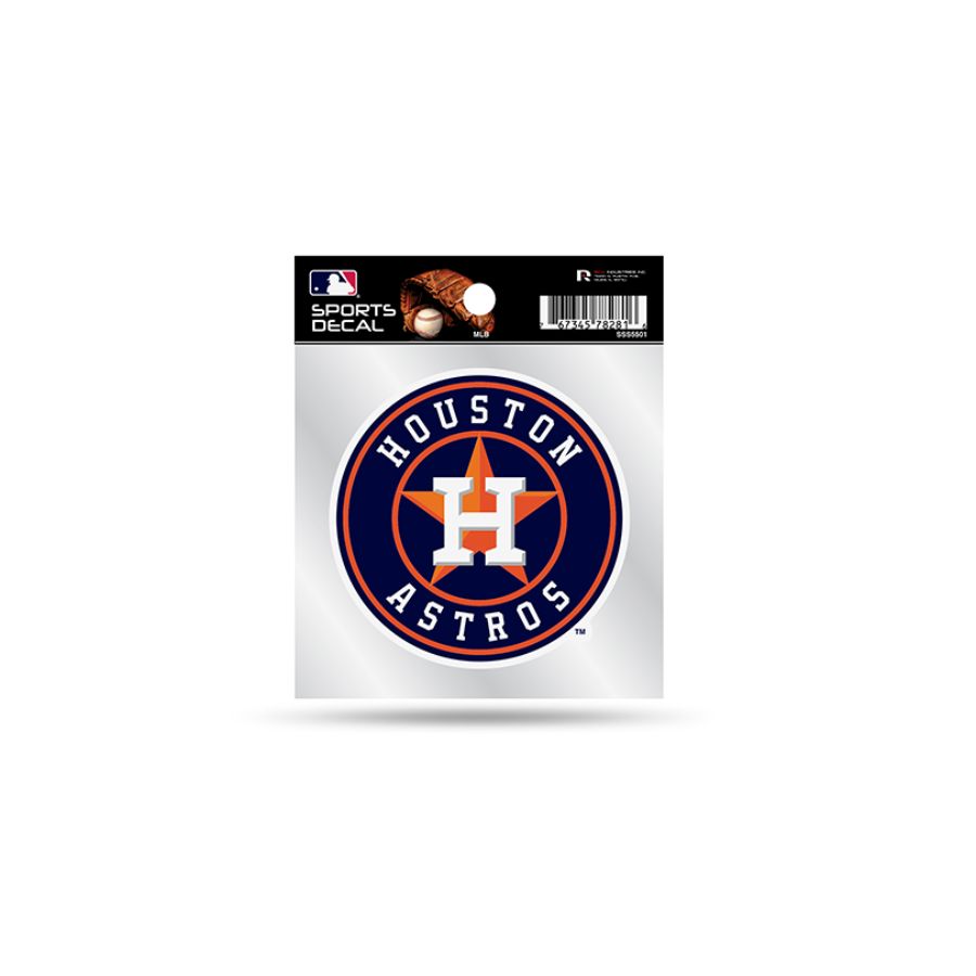 Houston Astros - 4x4 Vinyl Sticker at Sticker Shoppe