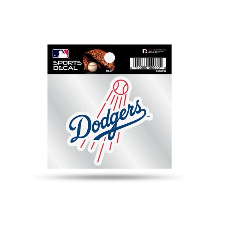 Los Angeles Dodgers - 4x4 Vinyl Sticker at Sticker Shoppe