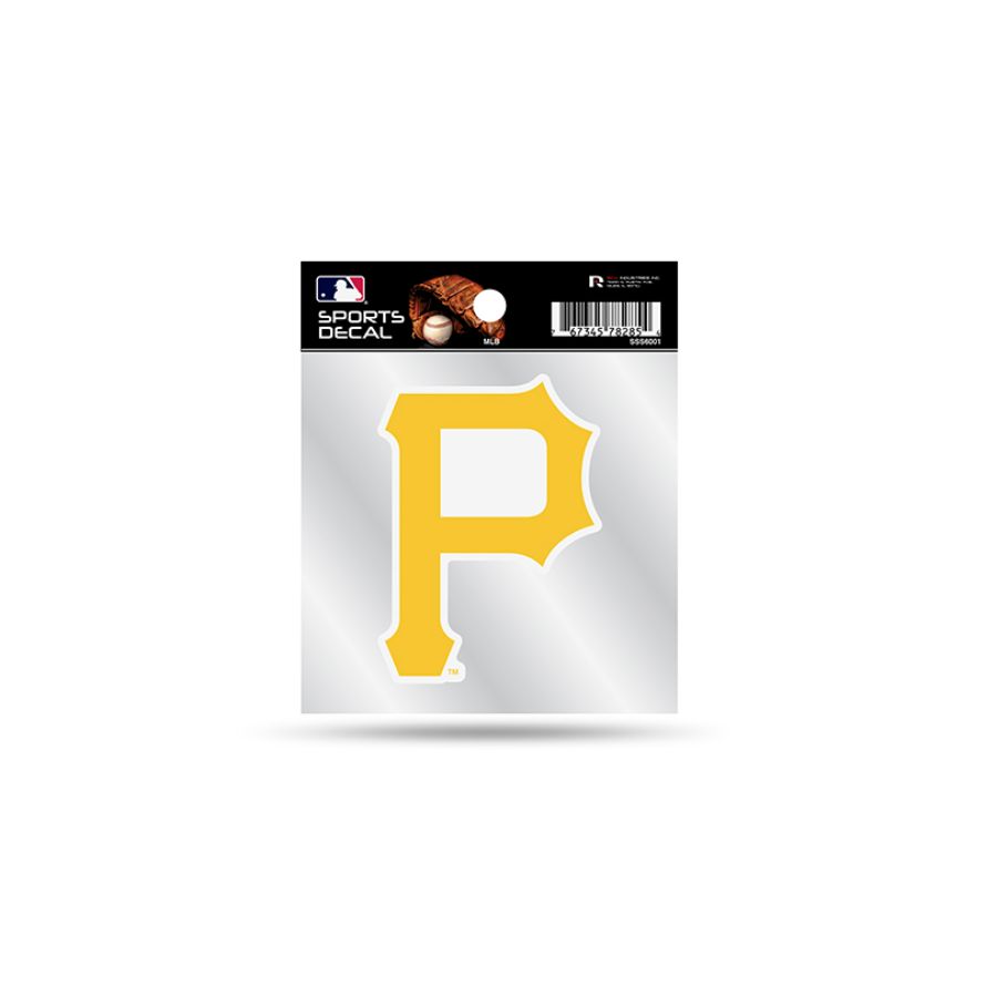 Pittsburgh Pirates - 4x4 Vinyl Sticker at Sticker Shoppe