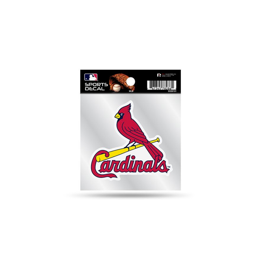 St. Louis Cardinals - 4x4 Vinyl Sticker at Sticker Shoppe