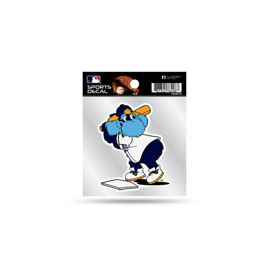 Tampa Bay Rays Mascot - 4x4 Vinyl Sticker at Sticker Shoppe