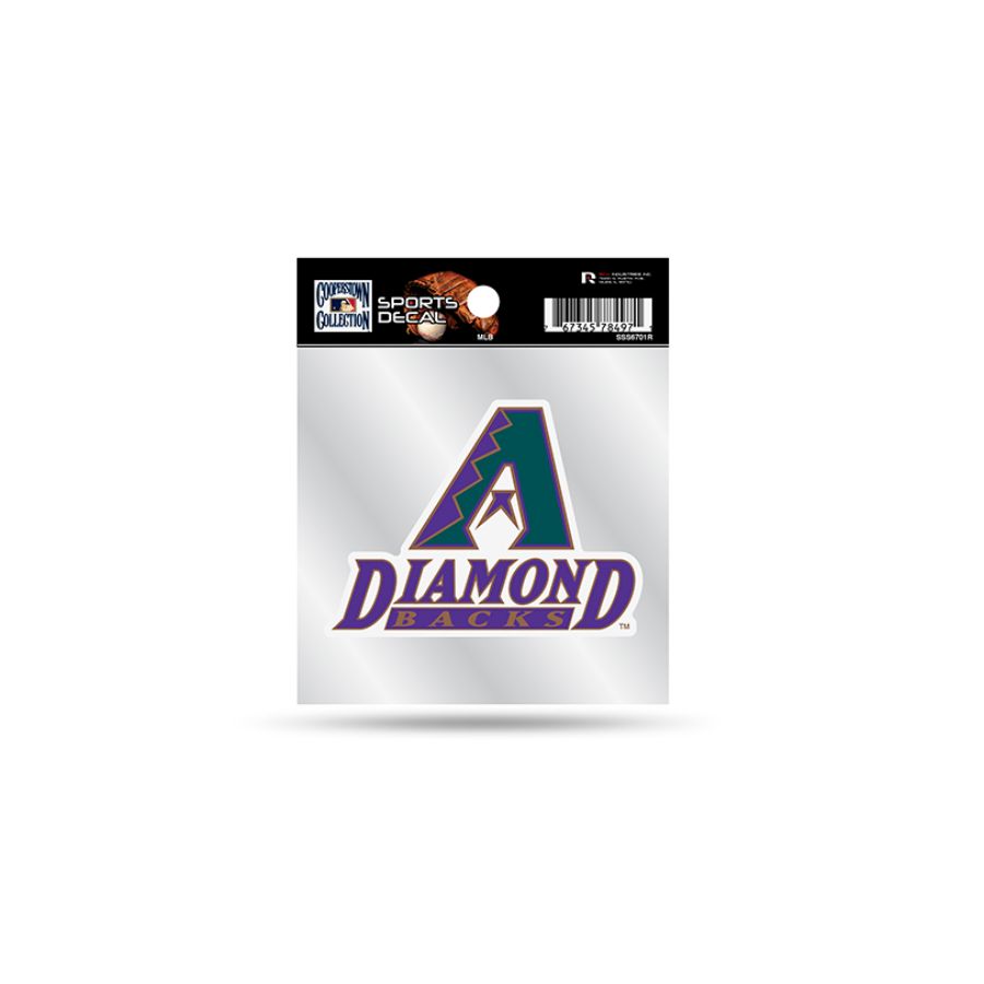 Arizona Diamondbacks Retro - 4x4 Vinyl Sticker at Sticker Shoppe
