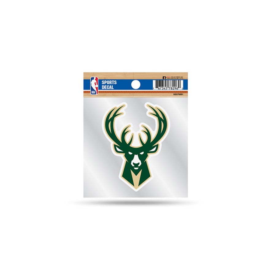 Milwaukee Bucks - 4x4 Vinyl Sticker at Sticker Shoppe