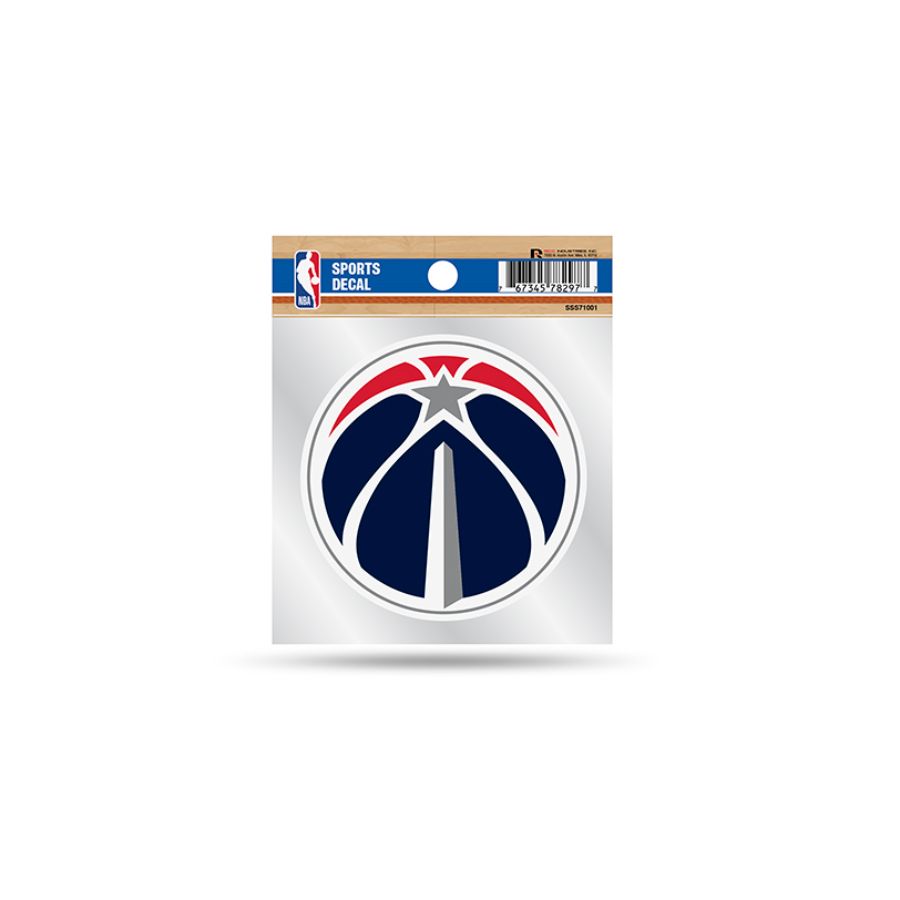 Washington Wizards - 4x4 Vinyl Sticker at Sticker Shoppe