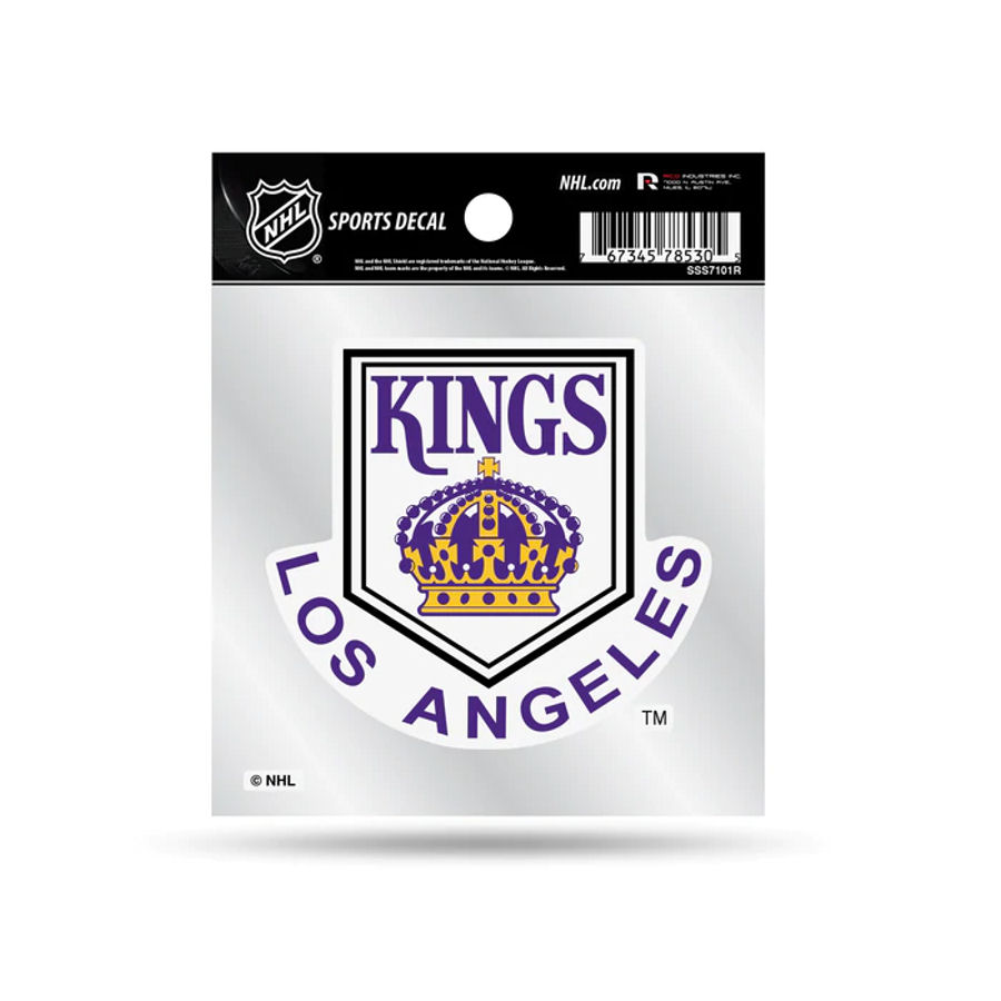 Los Angeles Kings Retro - 4x4 Vinyl Sticker at Sticker Shoppe
