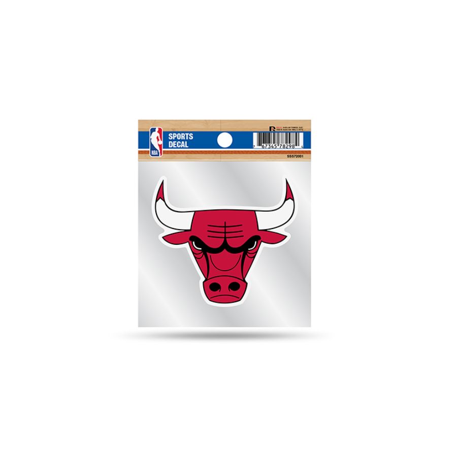 Chicago Bulls - 4x4 Vinyl Sticker at Sticker Shoppe