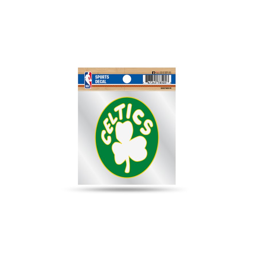 Boston Celtics Retro Vintage Logo - 4x4 Vinyl Sticker at Sticker Shoppe