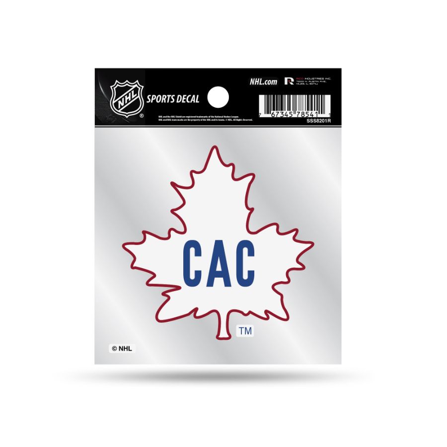 Montreal Canadiens Retro - 4x4 Vinyl Sticker at Sticker Shoppe