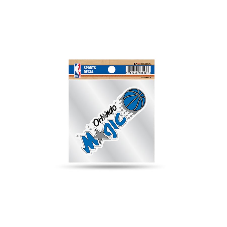 Orlando Magic Retro Vintage Logo - 4x4 Vinyl Sticker at Sticker Shoppe