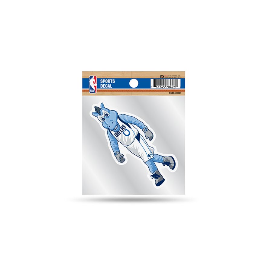 Dallas Mavericks Mascot - 4x4 Vinyl Sticker at Sticker Shoppe