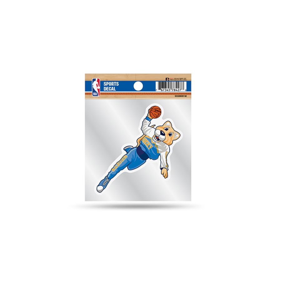 Denver Nuggets Mascot - 4x4 Vinyl Sticker at Sticker Shoppe