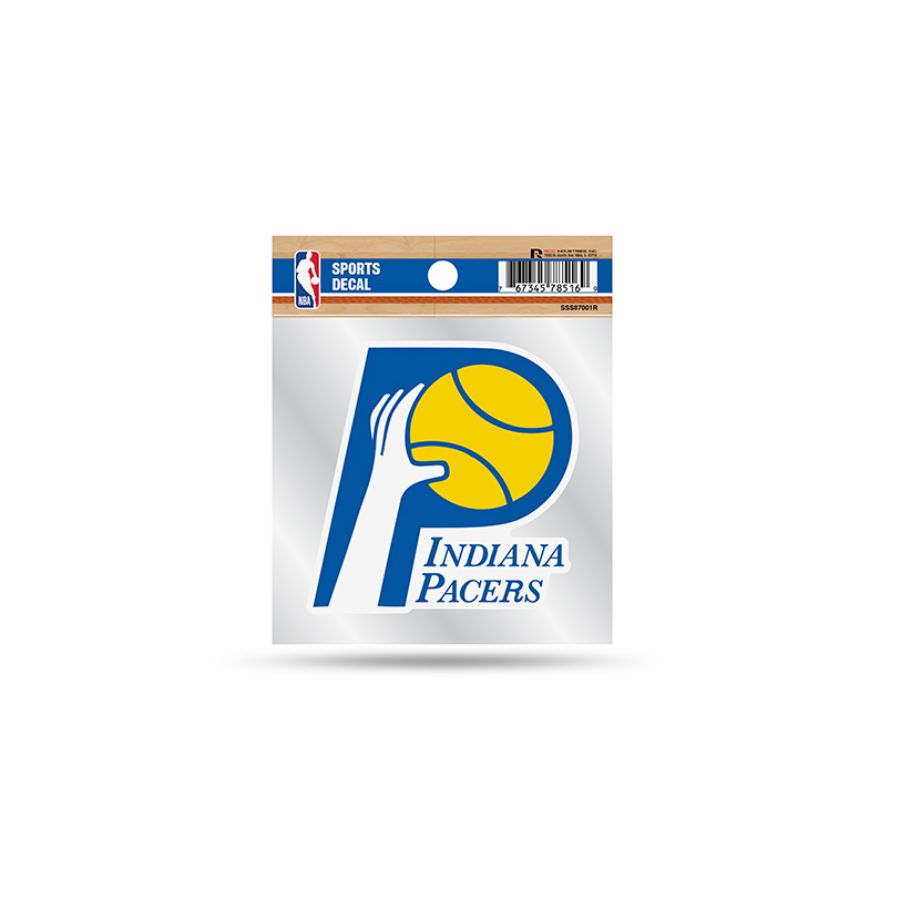 Indiana Pacers Retro Vintage Logo - 4x4 Vinyl Sticker at Sticker Shoppe