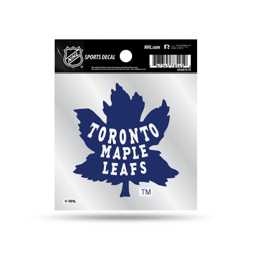 Toronto Maple Leafs Retro Logo - 4x4 Vinyl Sticker at Sticker Shoppe