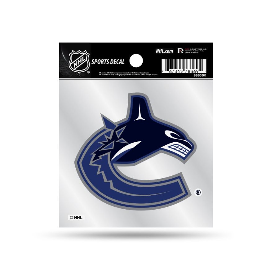 Vancouver Canucks - 4x4 Vinyl Sticker at Sticker Shoppe