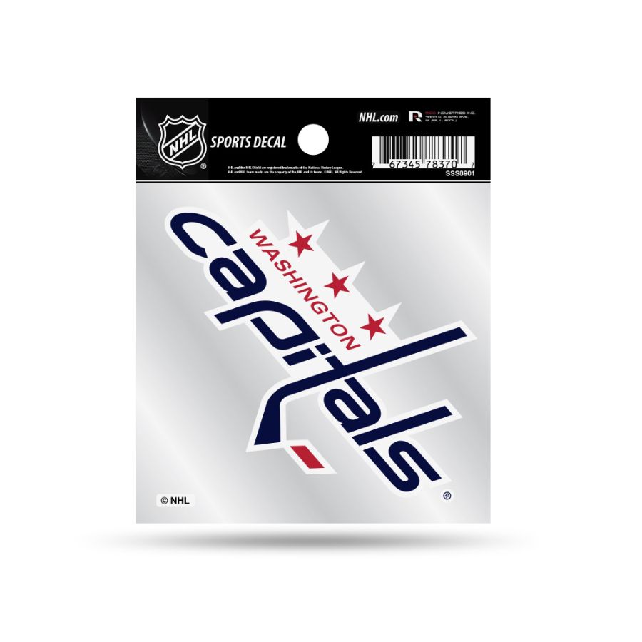 Washington Capitals - 4x4 Vinyl Sticker at Sticker Shoppe