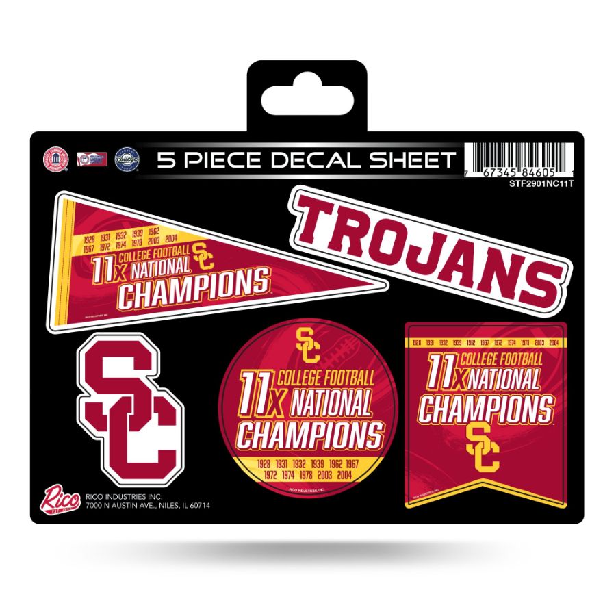 Southern California USC Trojans 11 Time College Football Champs - 5 ...
