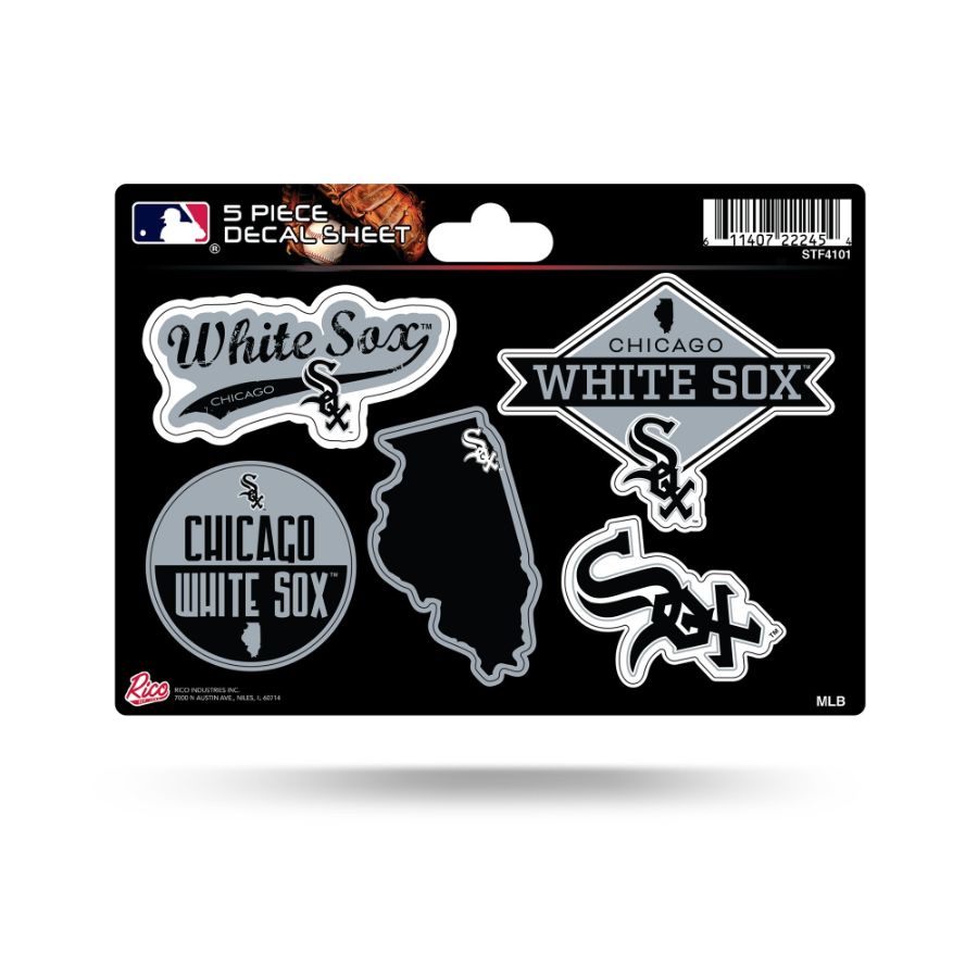 Chicago White Sox - 5 Piece Sticker Sheet at Sticker Shoppe