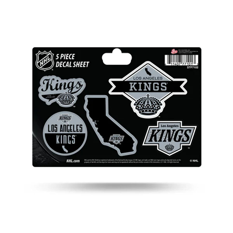 Los Angeles Kings 2024 Logo - 5 Piece Sticker Sheet at Sticker Shoppe
