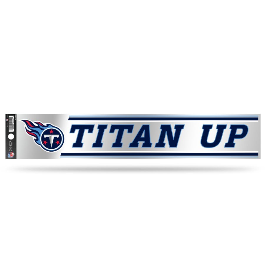 Tennessee Titans - 3x17 Clear Vinyl Sticker at Sticker Shoppe