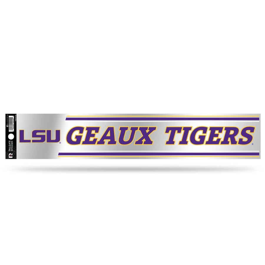 Louisiana State University LSU Tigers - 3x17 Clear Vinyl Sticker at ...