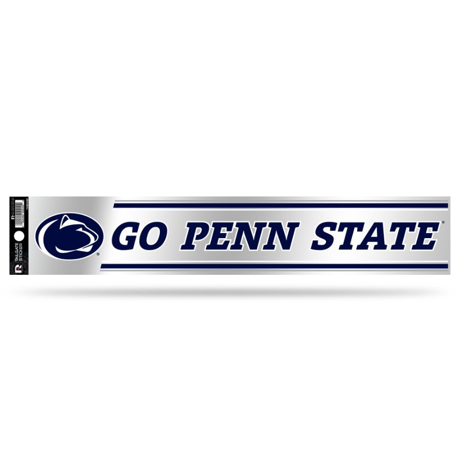 Penn State University Nittany Lions - 3x17 Clear Vinyl Sticker at ...