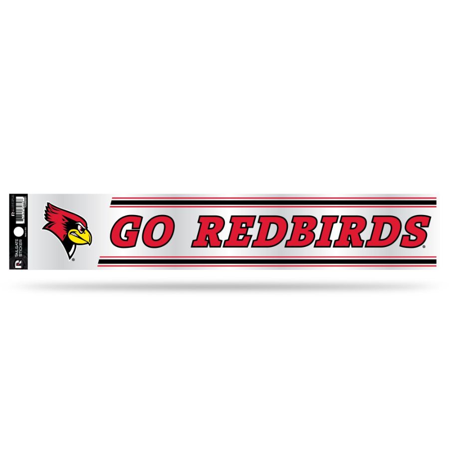 Illinois State University Redbirds - 3x17 Clear Vinyl Sticker at ...