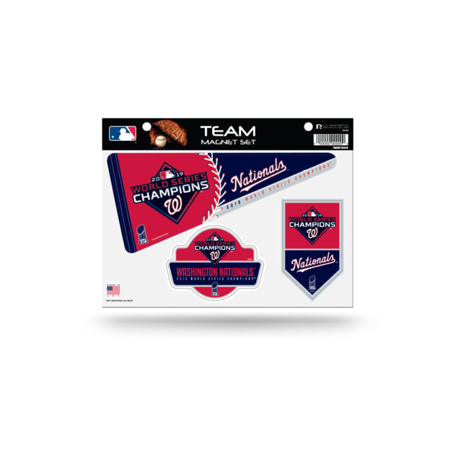Washington Nationals 2019 World Series Champions - Team Magnet Set at ...