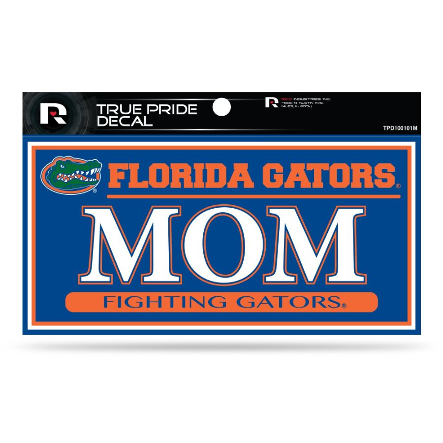 University Of Florida Gators Mom - 3x6 True Pride Vinyl Sticker at ...