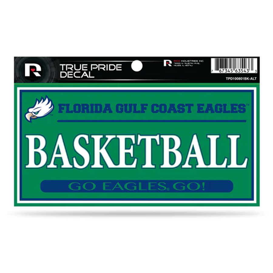 Florida Gulf Coast University Eagles Basketball Green - 3x6 True Pride ...