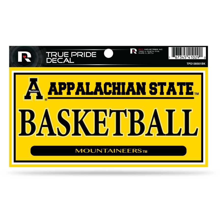 Appalachian State University Mountaineers Basketball - 3x6 True Pride ...