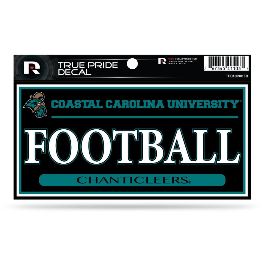 Coastal Carolina University Chanticleers Football Black - 3x6 True ...