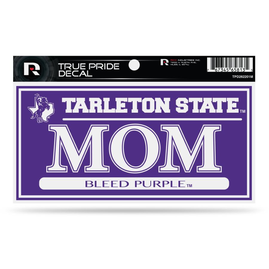 Tarleton State University Texans - 3x6 True Pride Vinyl Sticker at ...