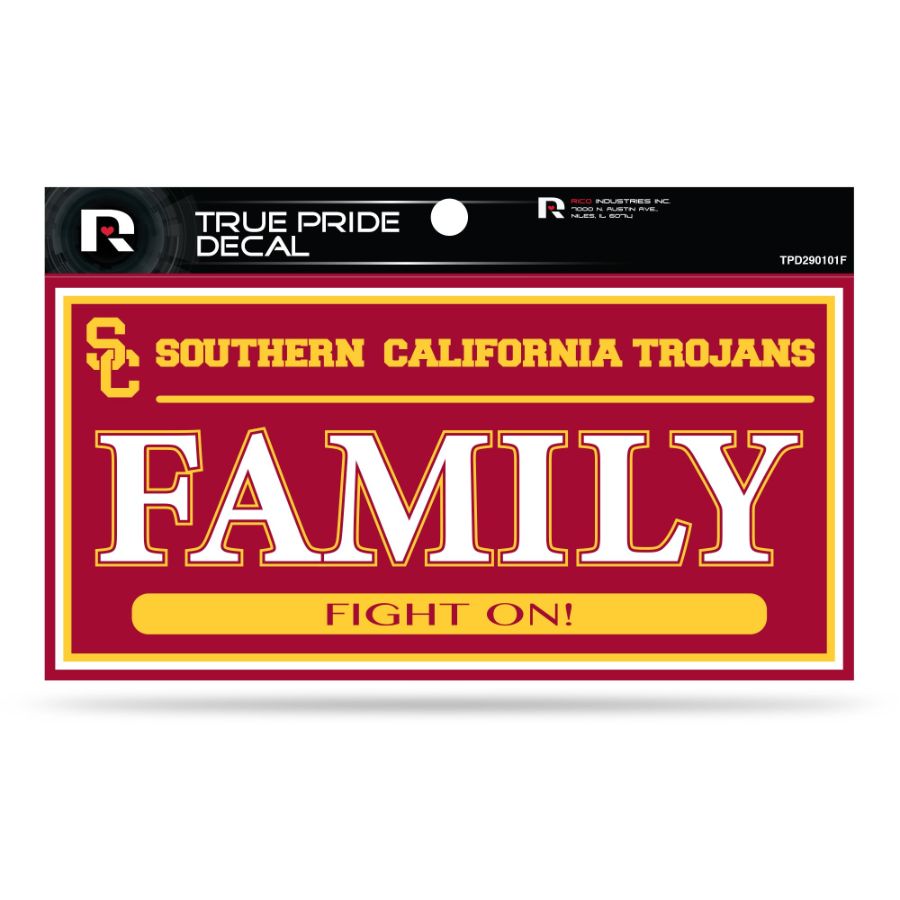 University Of Southern California USC Trojans Family - 3x6 True Pride ...