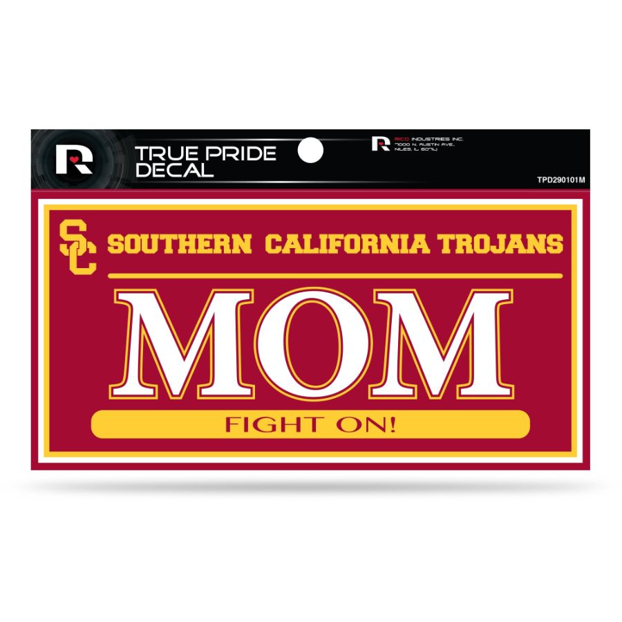 University Of Southern California USC Trojans Mom - 3x6 True Pride ...