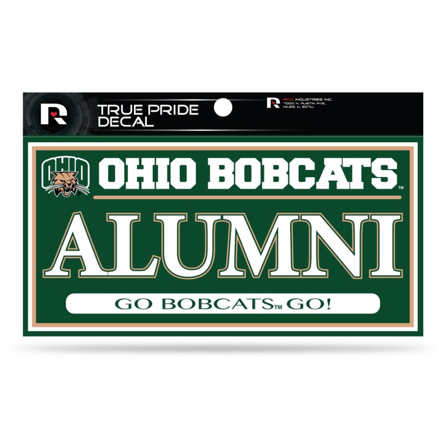Ohio University Bobcats Alumni - 3x6 True Pride Vinyl Sticker at ...